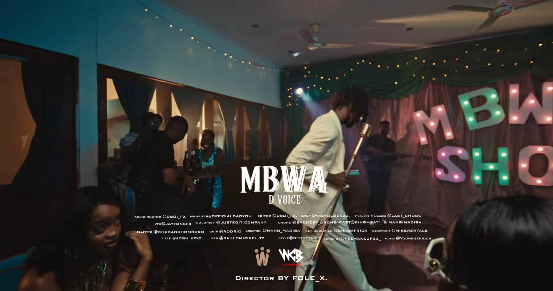 VIDEO | D Voice - Mbwa - DJ Mwanga