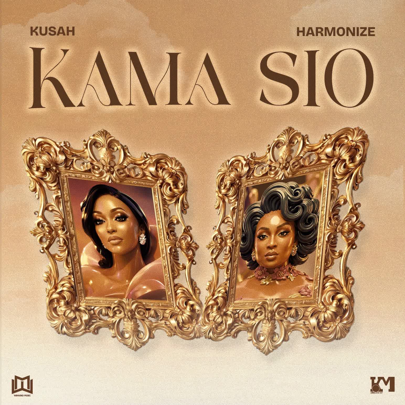 AUDIO | Kusah X Harmonize - Kama Sio | Download - DJ Mwanga
